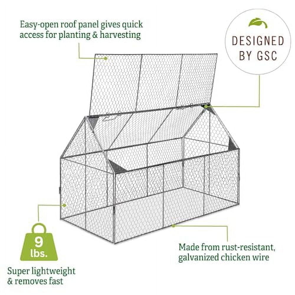Gardener’s Supply Company Chicken Wire Crop Coop | Protection Against ...
