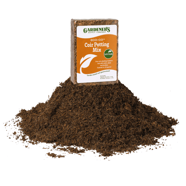 Eco-Co Coco Coir Potting Mix for Small Indoor Plants, Organic, with ...
