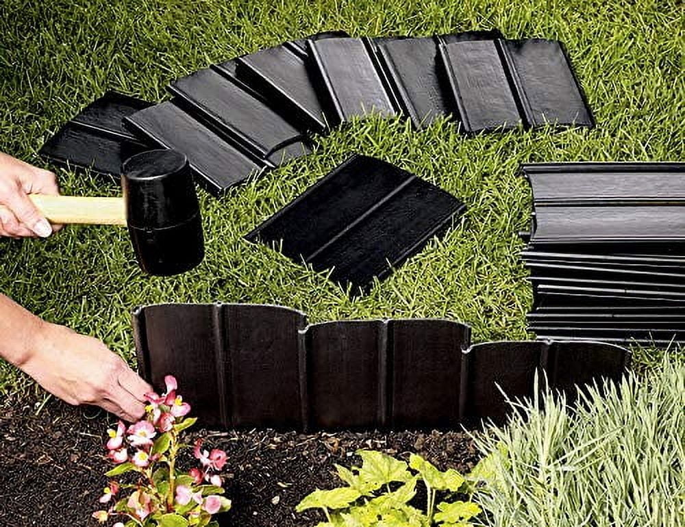 Gardener's Supply Company Easy Pound-in Landscape Edging Kit | Outdoor ...