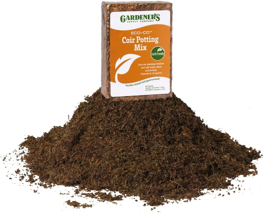 Gardener's Supply Company Eco-co Coconut Coir Potting Mix | Expands to ...
