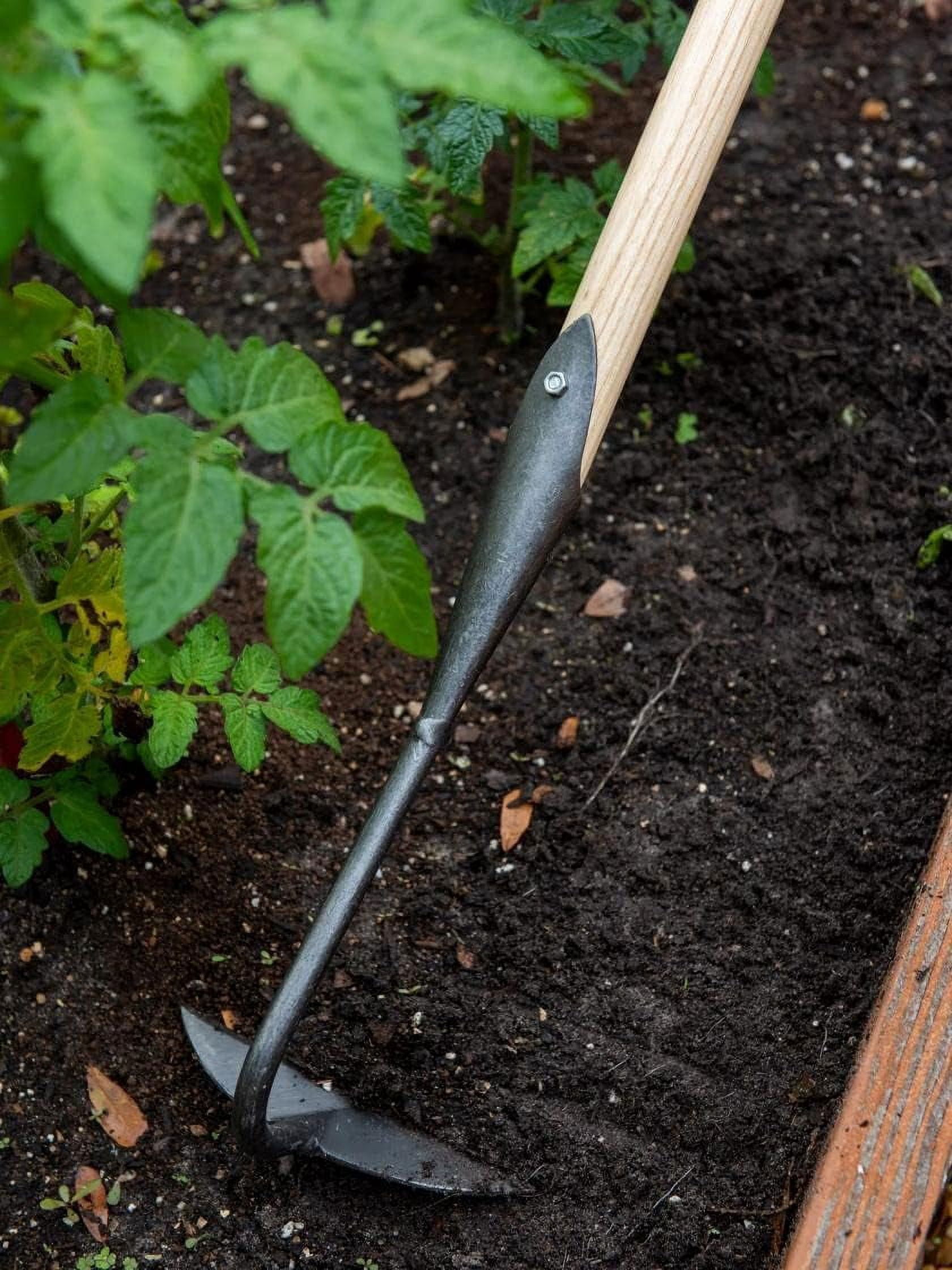 Gardener's Supply Company Lifetime Half-Moon Hoe | Heavy Duty Forged ...