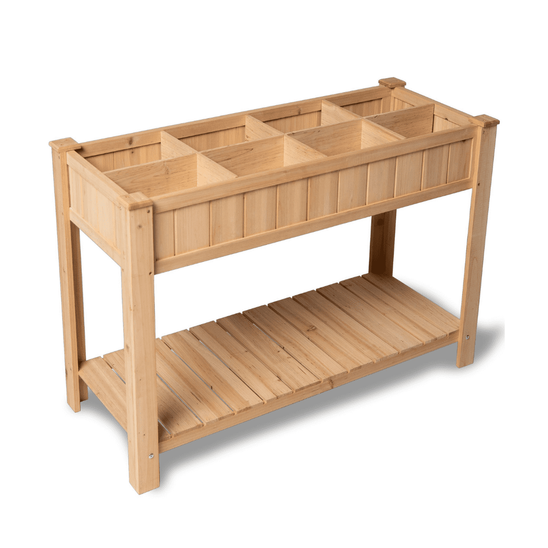 Gardener's Supply Company Milton Partition Planter | 8 Compartment Herb ...