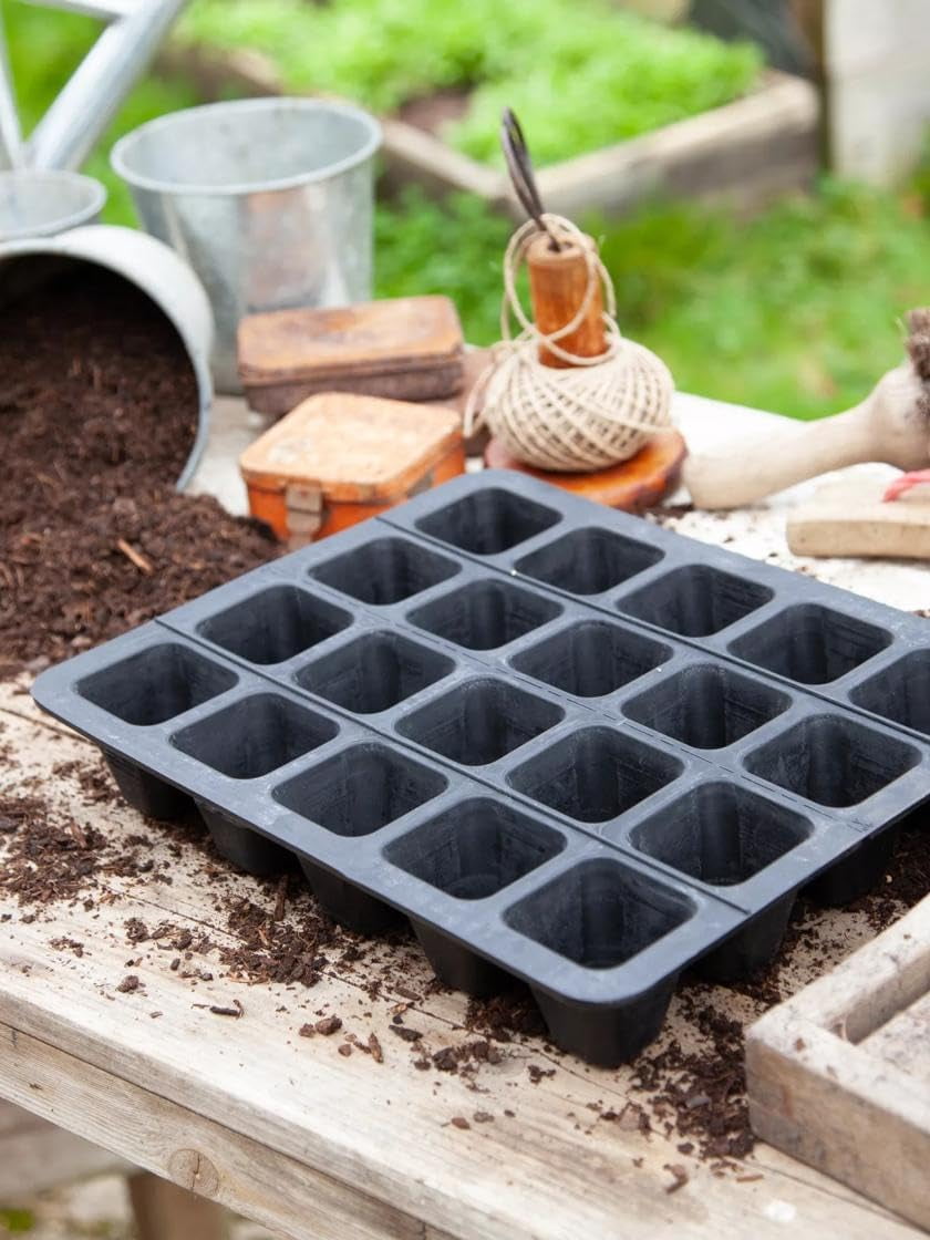 Gardener's Supply Company Natural Rubber 20 Cell Seed Starting Tray ...