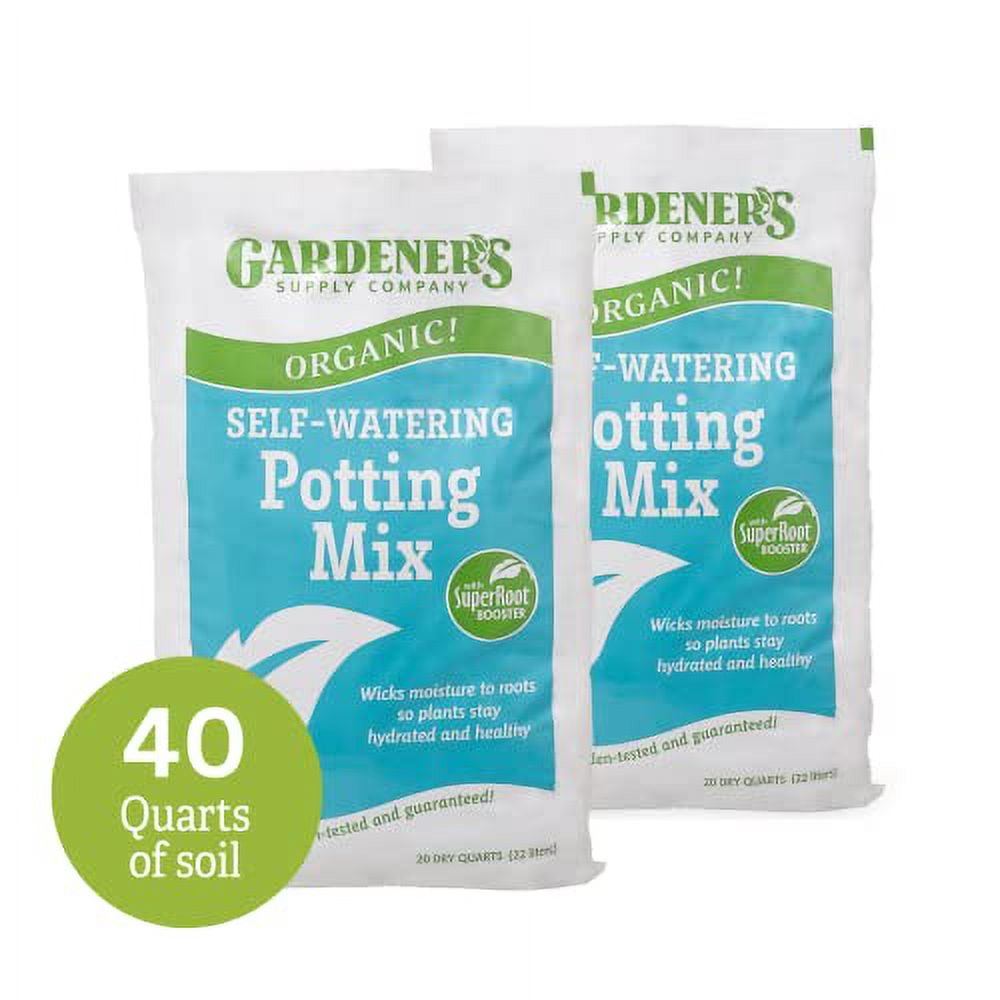 Gardener's Supply Company Organic Self-Watering Potting Mix | High ...