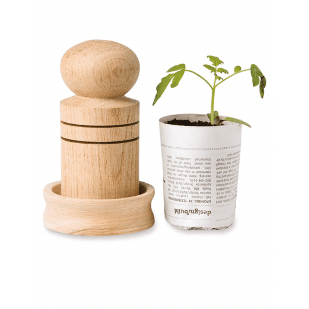 Gardener's Supply Company Paper Pot Maker, Create Biodegradable DIY ...