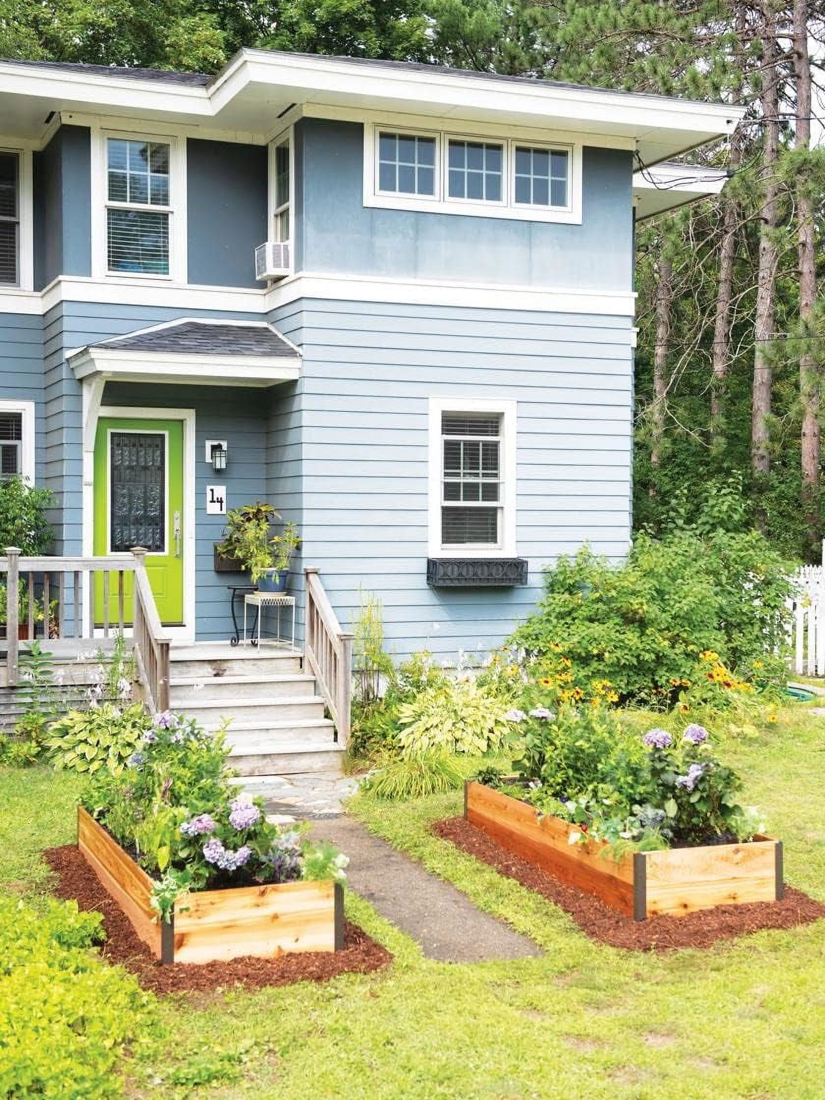 Gardener's Supply Company Raised Garden Bed | Outdoor Cedar Planter Box ...