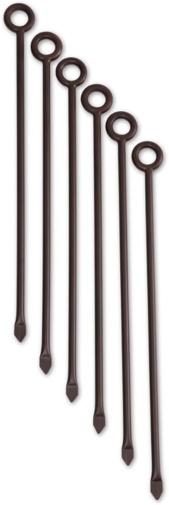 Gardener's Supply Company Rope Stakes (Set of 6) | 34-Inch Roman Bronze ...