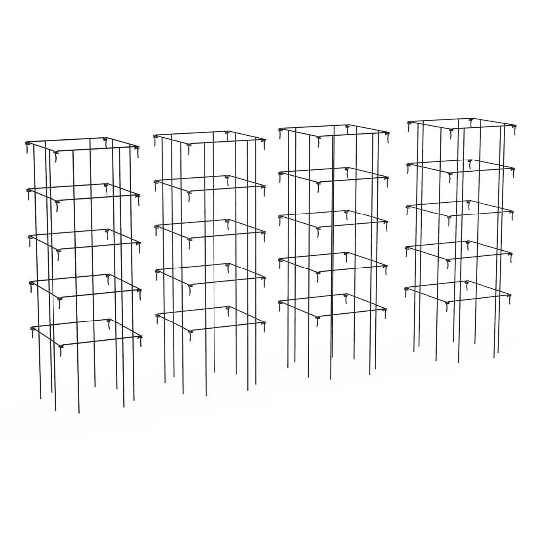 Gardener's Supply Company Super-Duty Tomato Cages - Stackable Plant ...
