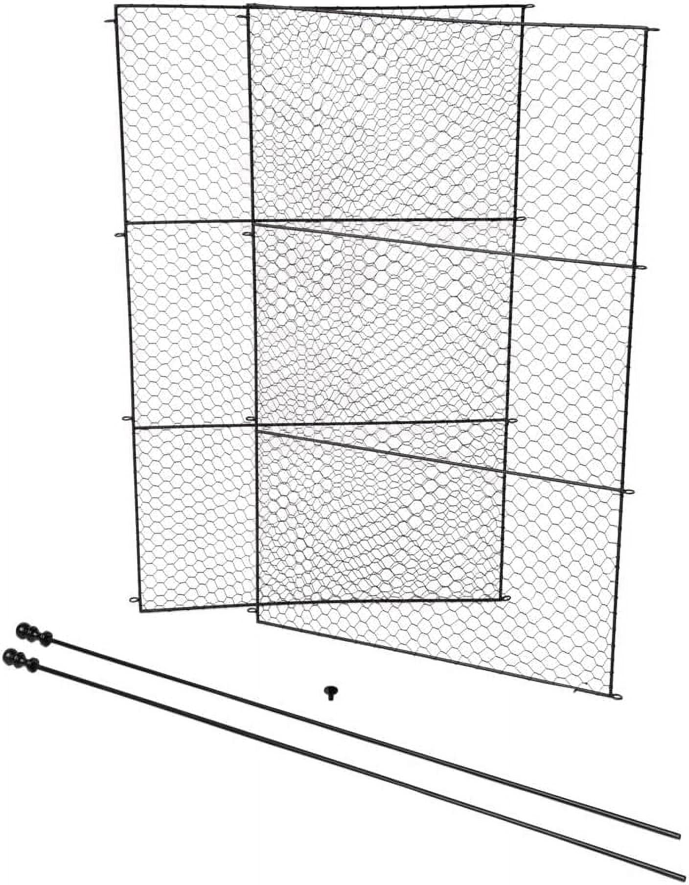 Gardener's Supply Company Tall Chicken Wire Critter Fence Extension ...
