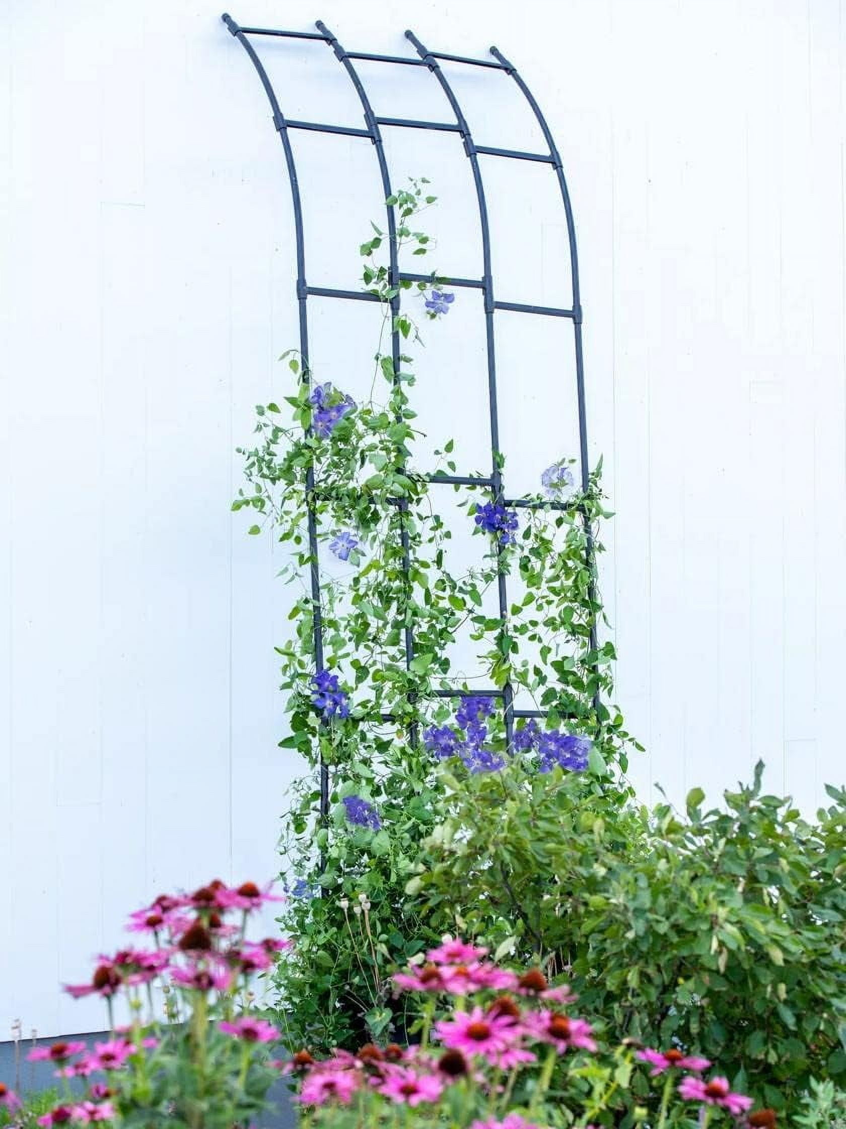 Gardener's Supply Company | Titan Half Arch | Decorative Garden Arch ...