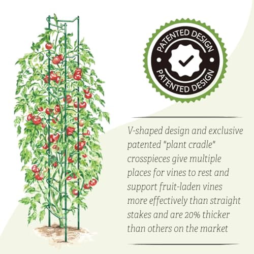 Gardener's Supply Company Tomato Ladders Heavy Gauge - Set of 3 ...