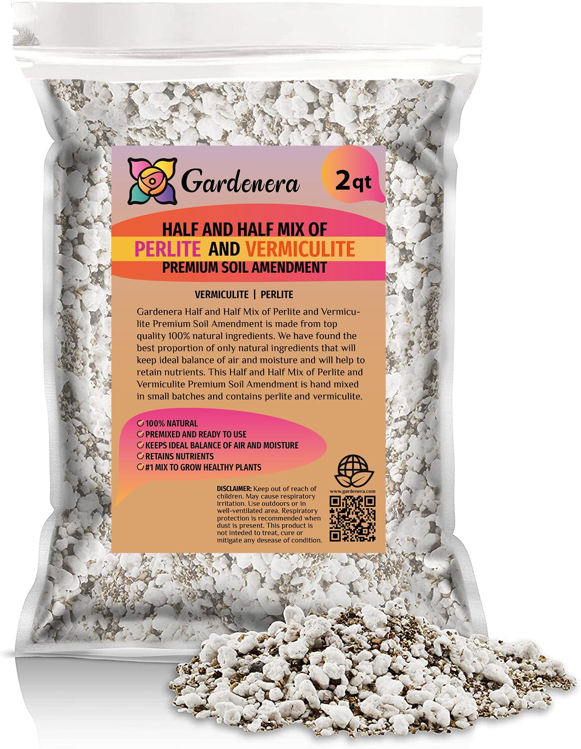 Gardenera 50/50 Perlite Vermiculite Blend - Unlock the Secret to ...
