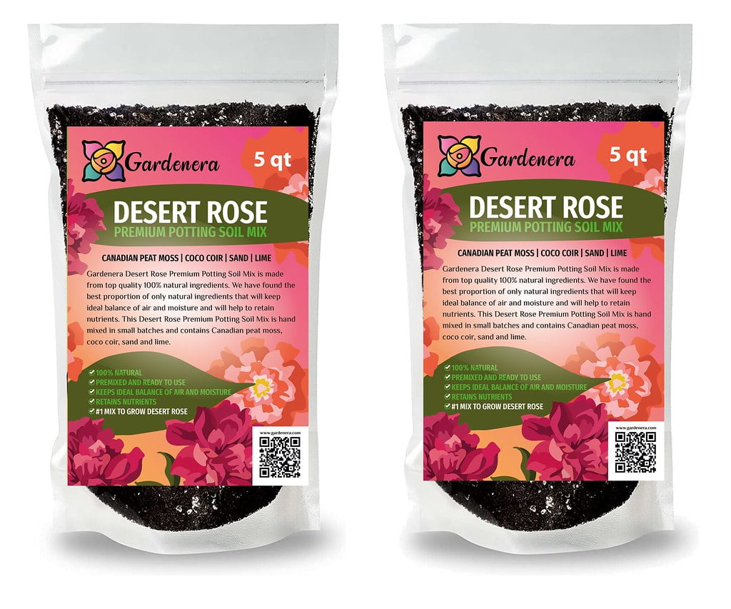 ⭐ Gardenera Desert Rose Planting Soil - Nurture Your Adeniums with a ...