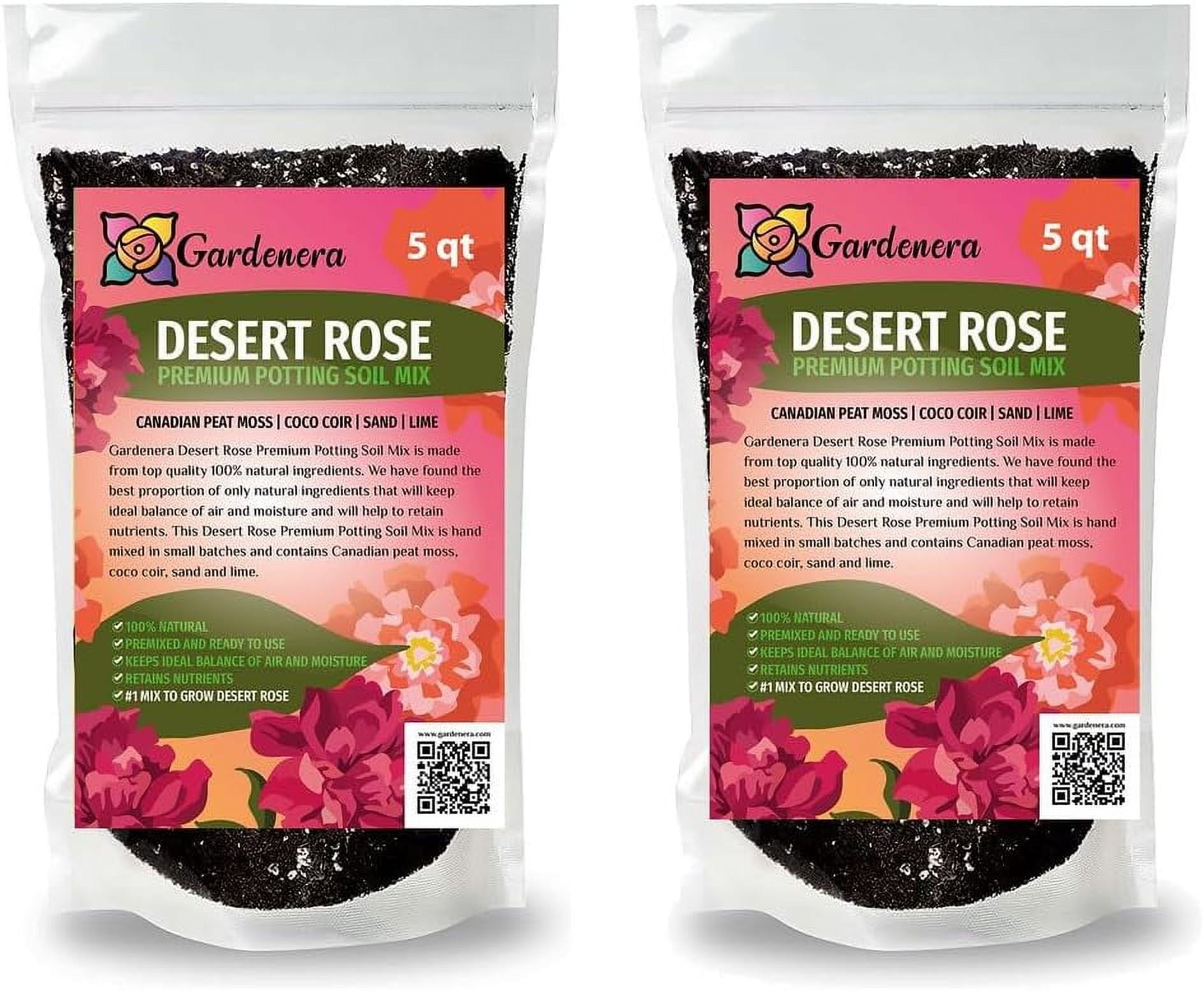 Gardenera Desert Rose Potting Mix - Crafted for Superior Performance ...