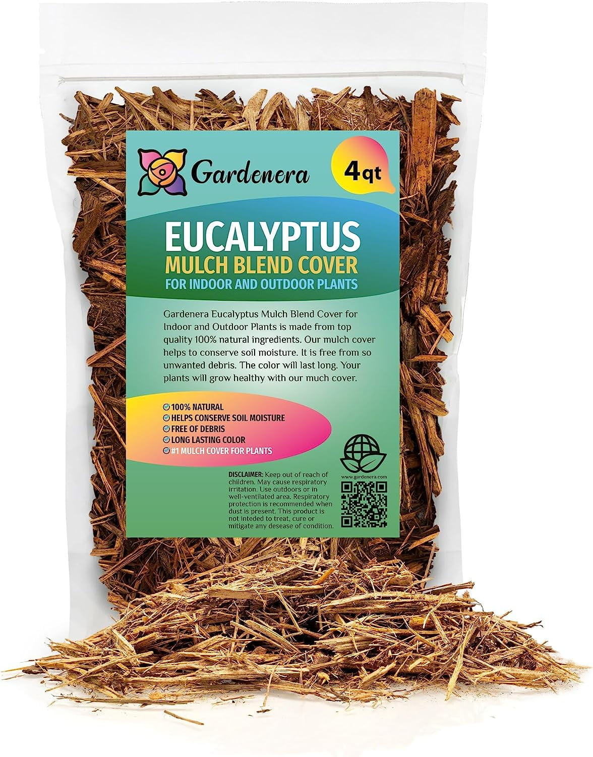 Gardenera Eucalyptus Mulch - Naturally Suppress Weeds and Enhance Plant ...