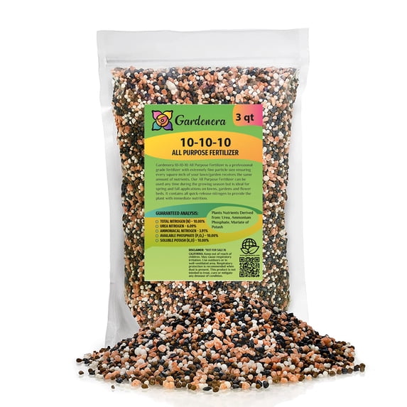 Gardenera Premium 10-10-10 Fertilizer - For Vegetable Garden, Roses ...