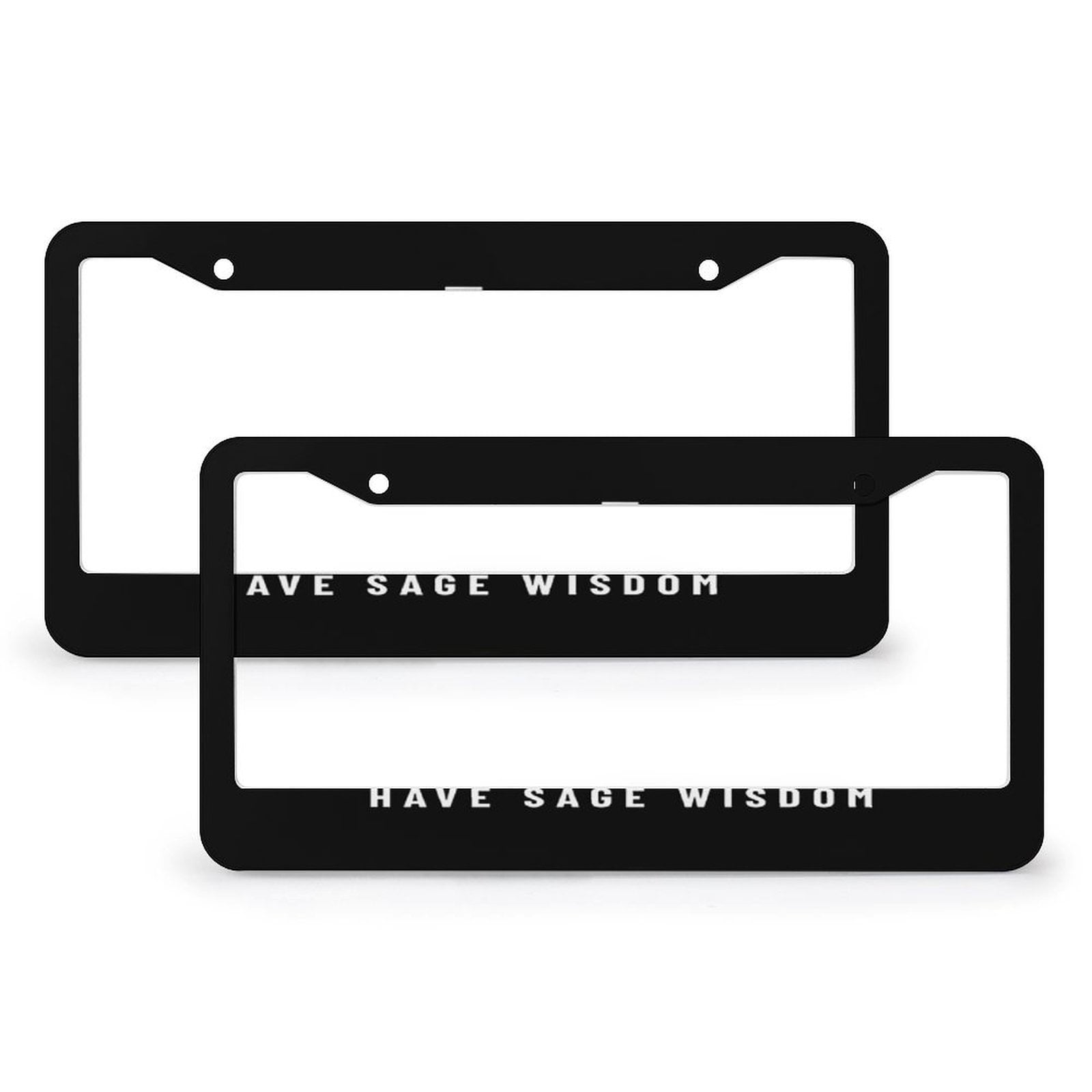 Gardeners Have Sage Wisdom Pun Design Aluminum Metal Car License Plate ...