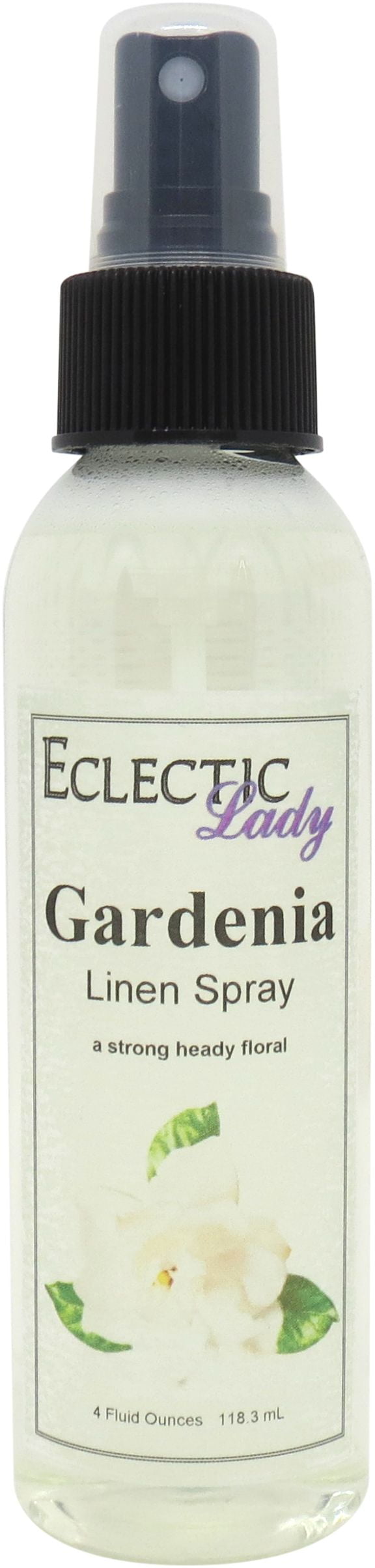 Gardenia Linen Spray (Double Strength), 2 ounces - Eclectic Lady Sheet and Linen Spray - No ...