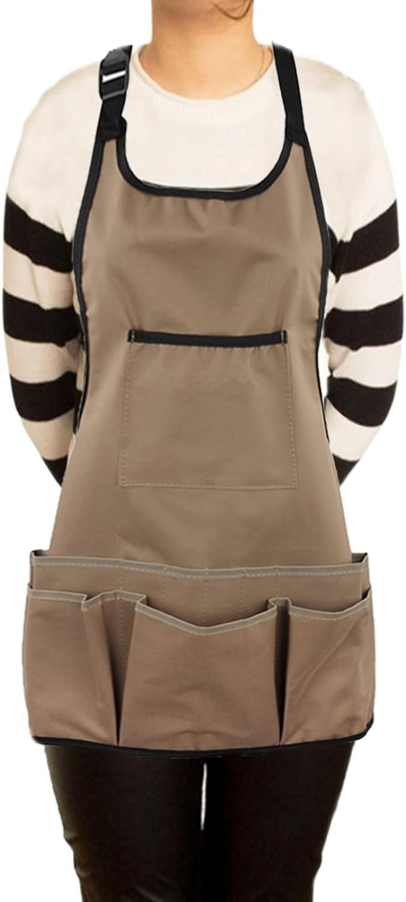 Gardening Apron for Women with Pockets Potting Shed Aprons Greenhouse ...