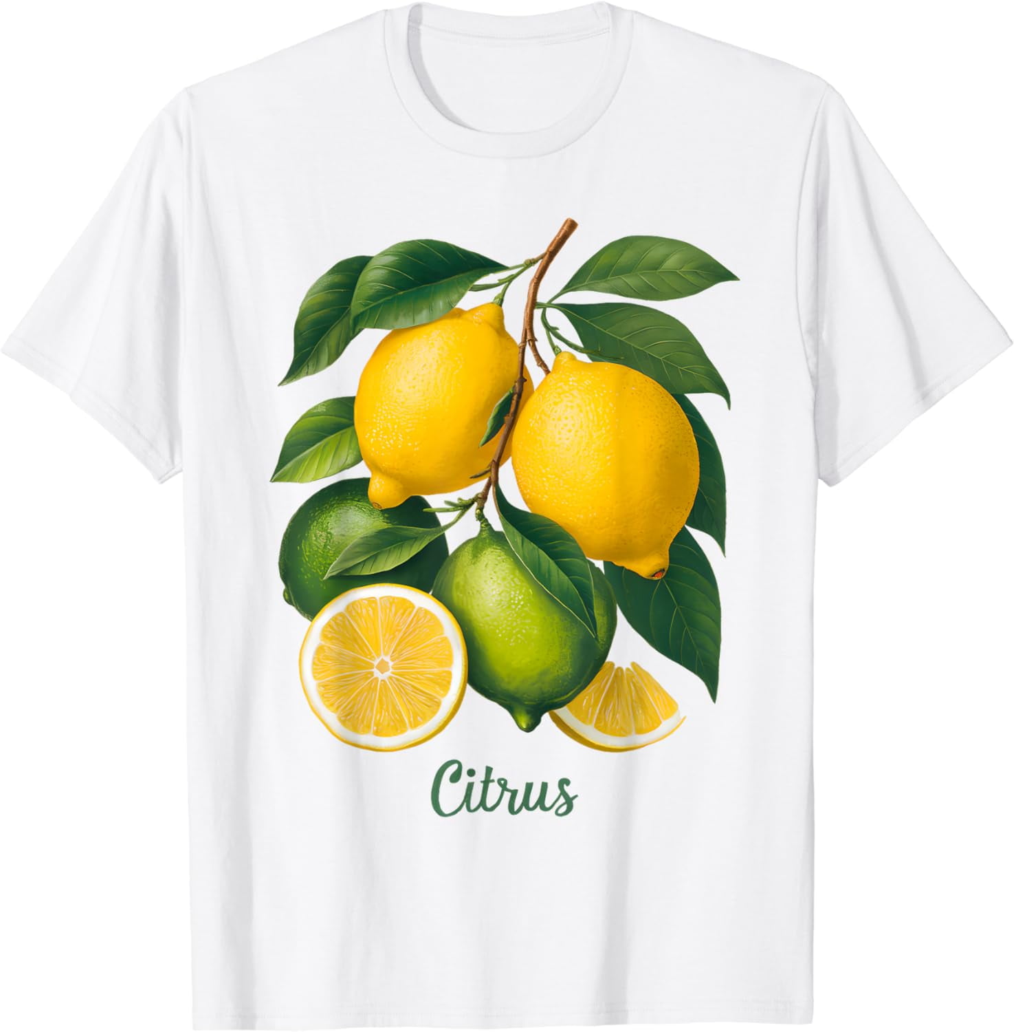 Gardening Clothes For Women Gardener Lemon Fruit Citrus T-Shirt ...