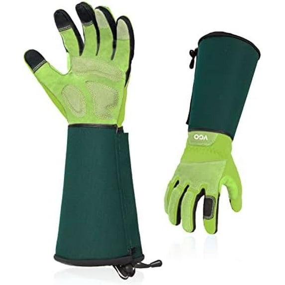 Gardening Gloves Ladies,Safety Work Gloves,Long Sleeves Gauntlet ...