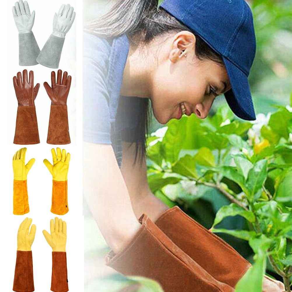 Gardening Gloves, Long Garden Gloves for Women and Men, Labor Thorn Proof Gardening Gloves ...