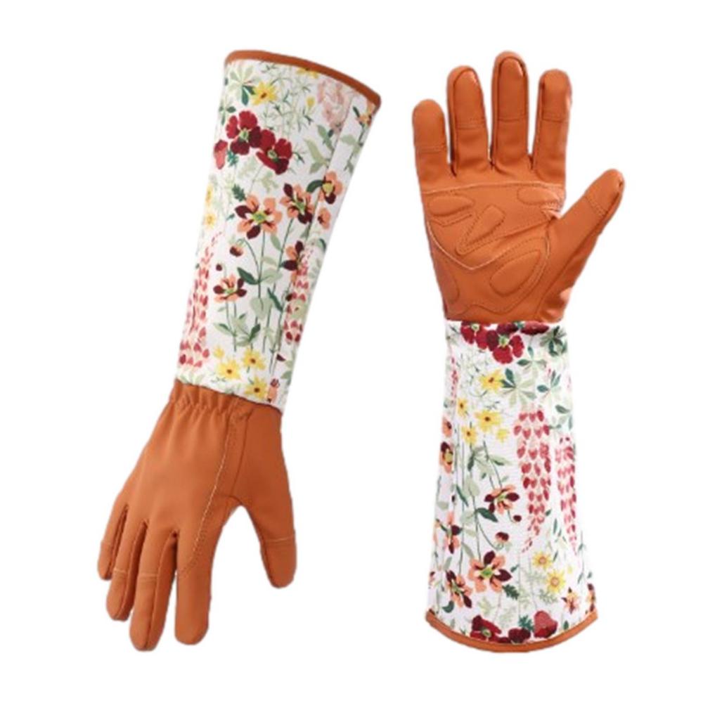 Gardening Gloves Rose Pruning Gloves for Women Long Thorn Proof Gardening Gloves Breathable ...