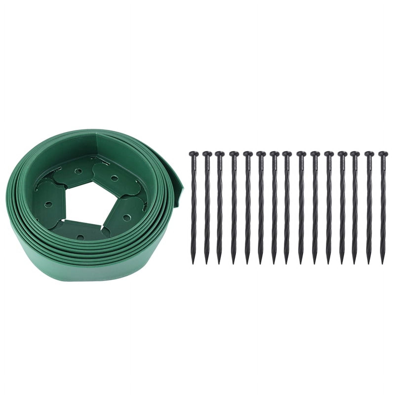 Gardening Grass and Stone Isolation Belt Garden Floor PE Plastic Fence ...