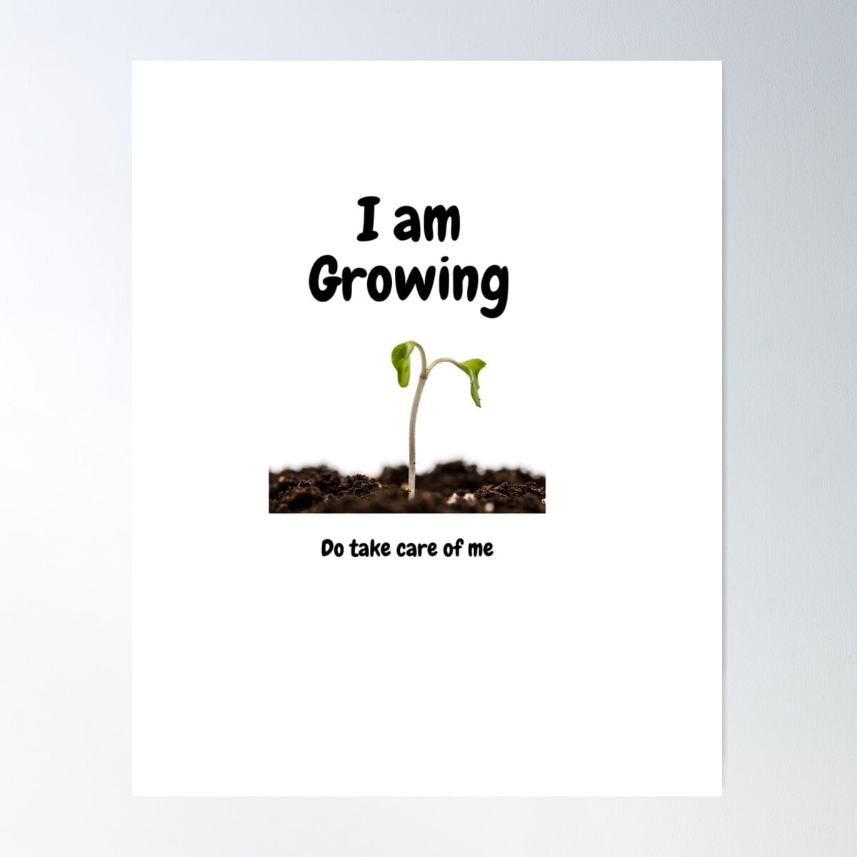 Gardening, Growing Poster Wall Art, Modern Wall Decor For Living Room ...
