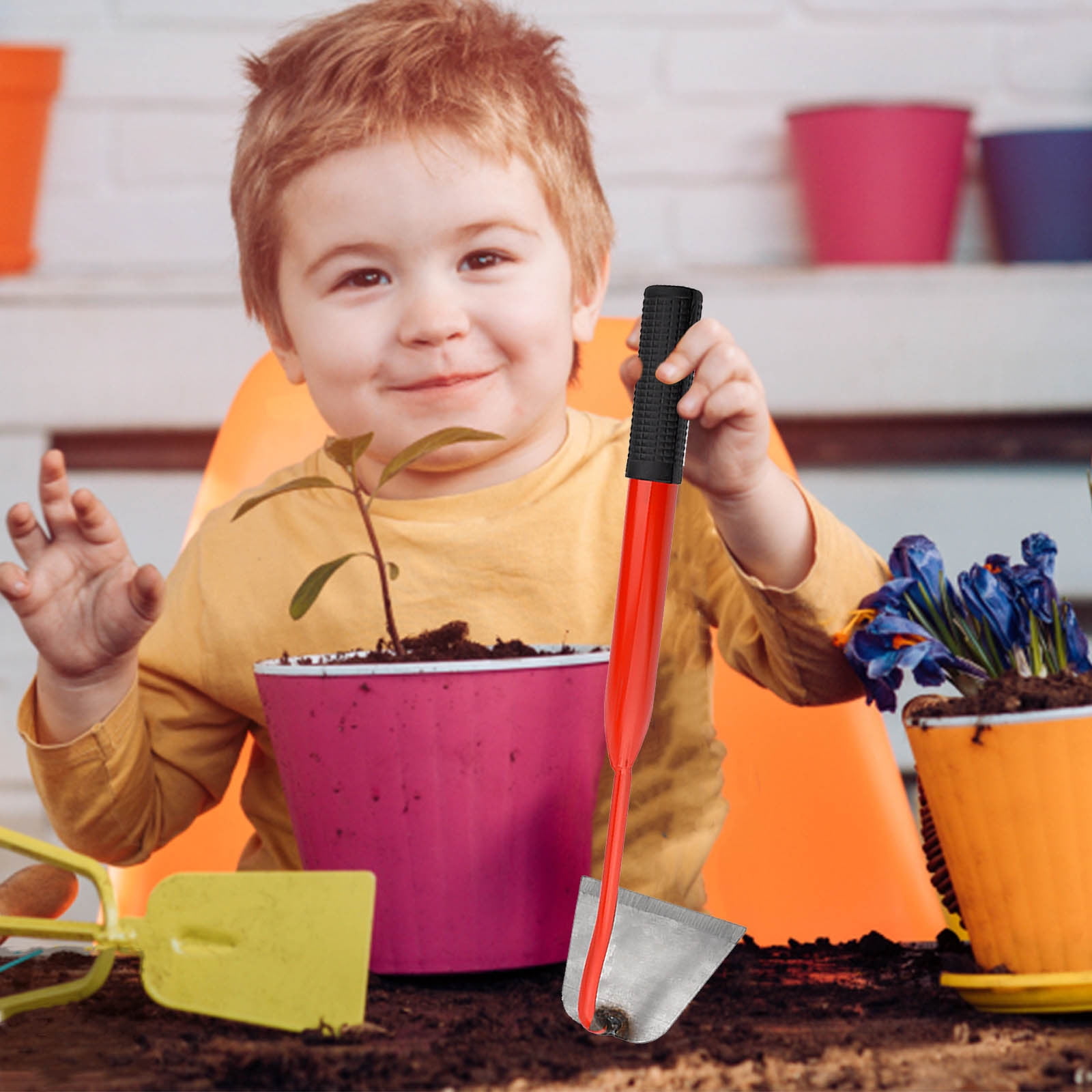 Gardening Hand Hoe for Outdoor Farm Work, Small Hollow Weeding Tool for ...