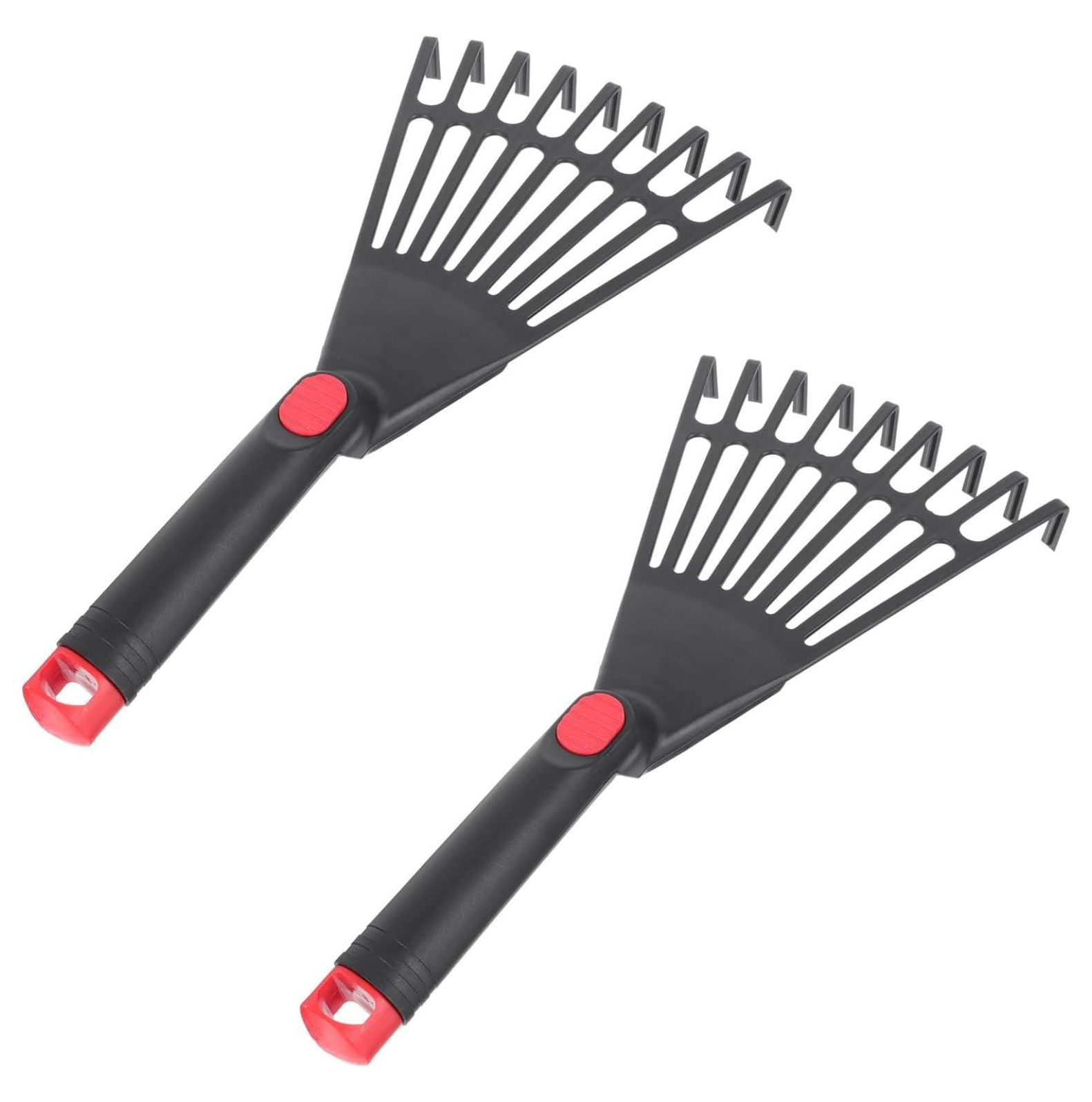 Gardening Hand Rake, Plastic Handheld Rake Gardening Hand Tool Small ...