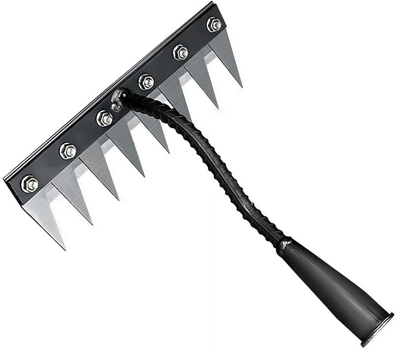 Gardening Hand Weeder Tool, Detachable Garden Weeding Rake Weed Puller ...