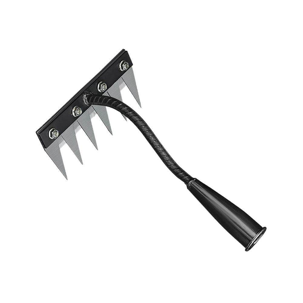 Gardening Hoe Iron Weeding Rake Agricultural Tools Grasping Raking ...