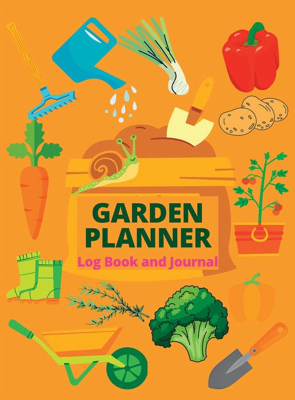 Gardening Log Book and Organizer: A Complete Notebook & Garden Planner ...