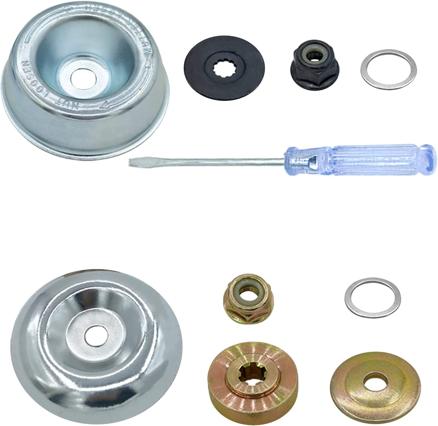 Gardening Machine Lawnmower Blade Adapter Attachment and Blade Trimmer ...