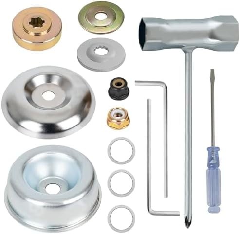 Gardening Machine Lawnmower Blade Adapter Attachment Kit, Universal ...