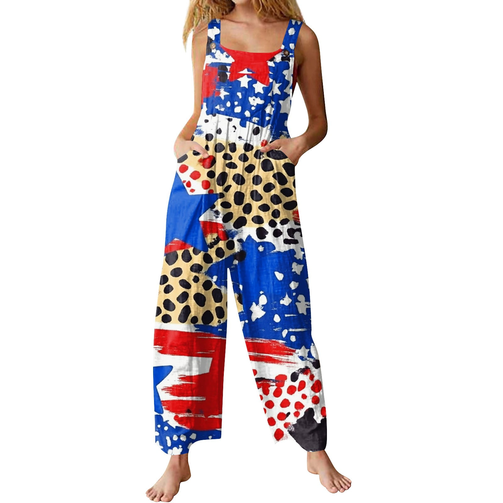 Gardening Overalls for Women, All-Season Comfy Women's Jumpsuit Romper ...