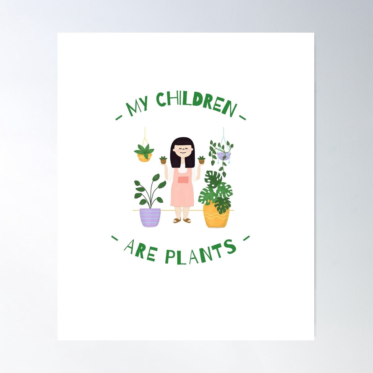 Gardening Plant Parents Poster Wall Art, Modern Wall Decor For Living ...