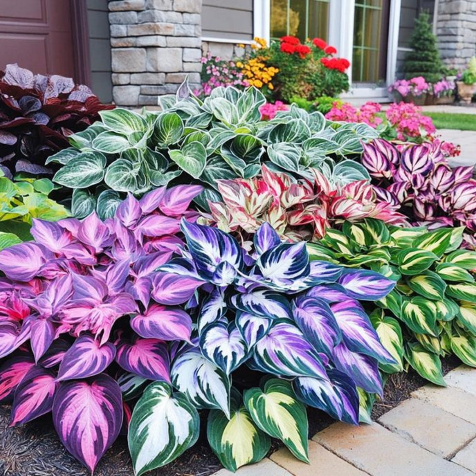 Gardening Plants Hosta Bulbs - Garden Decoration, Perennial Plant ...