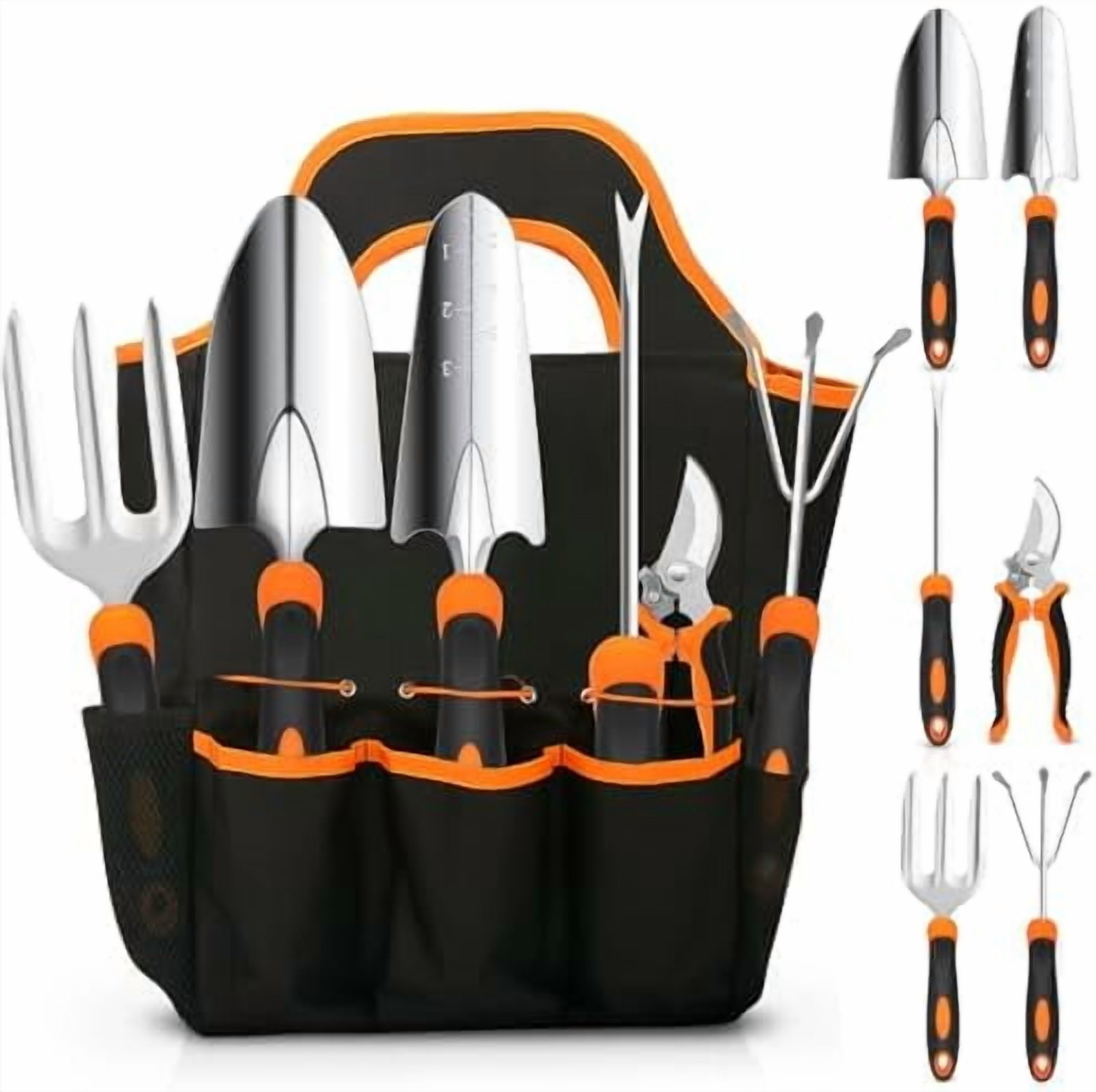 Gardening Tool Set, Stainless Steel Heavy Duty Gardening Tool Set, with ...