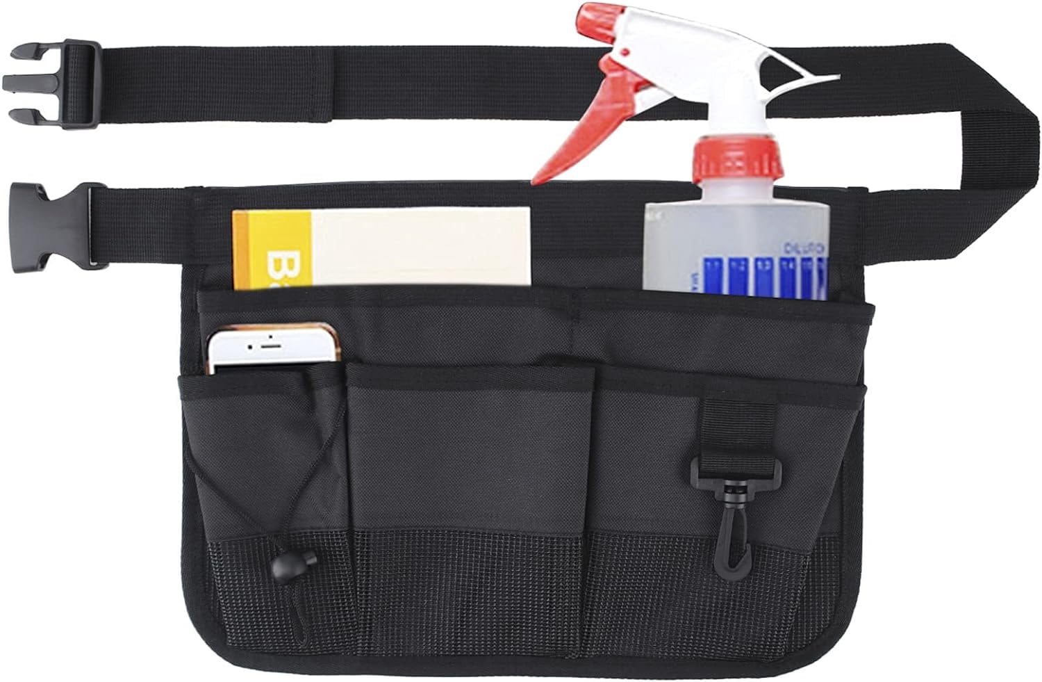 Gardening Tool Waist Bag Belt Heavy Duty Oxford Tool Apron with 7 ...