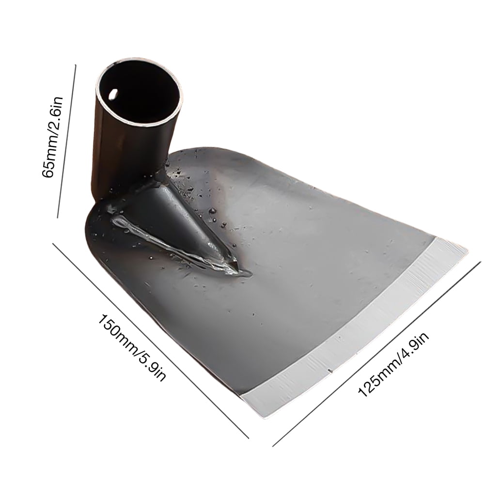 Gardening Tools Hollow Hoe, All-Steel Hardened Hollow Hoe, Sharp Edge ...