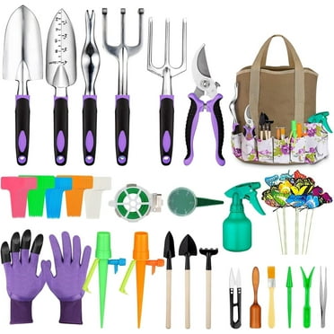 BN-LINK Gardening Tool Set, 9 Piece Heavy Duty Gardening Hand Tools ...