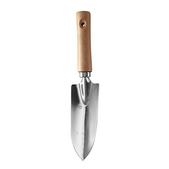Gardening Tools With Wooden Handles And Stainless Steel Narrow Shovels ...