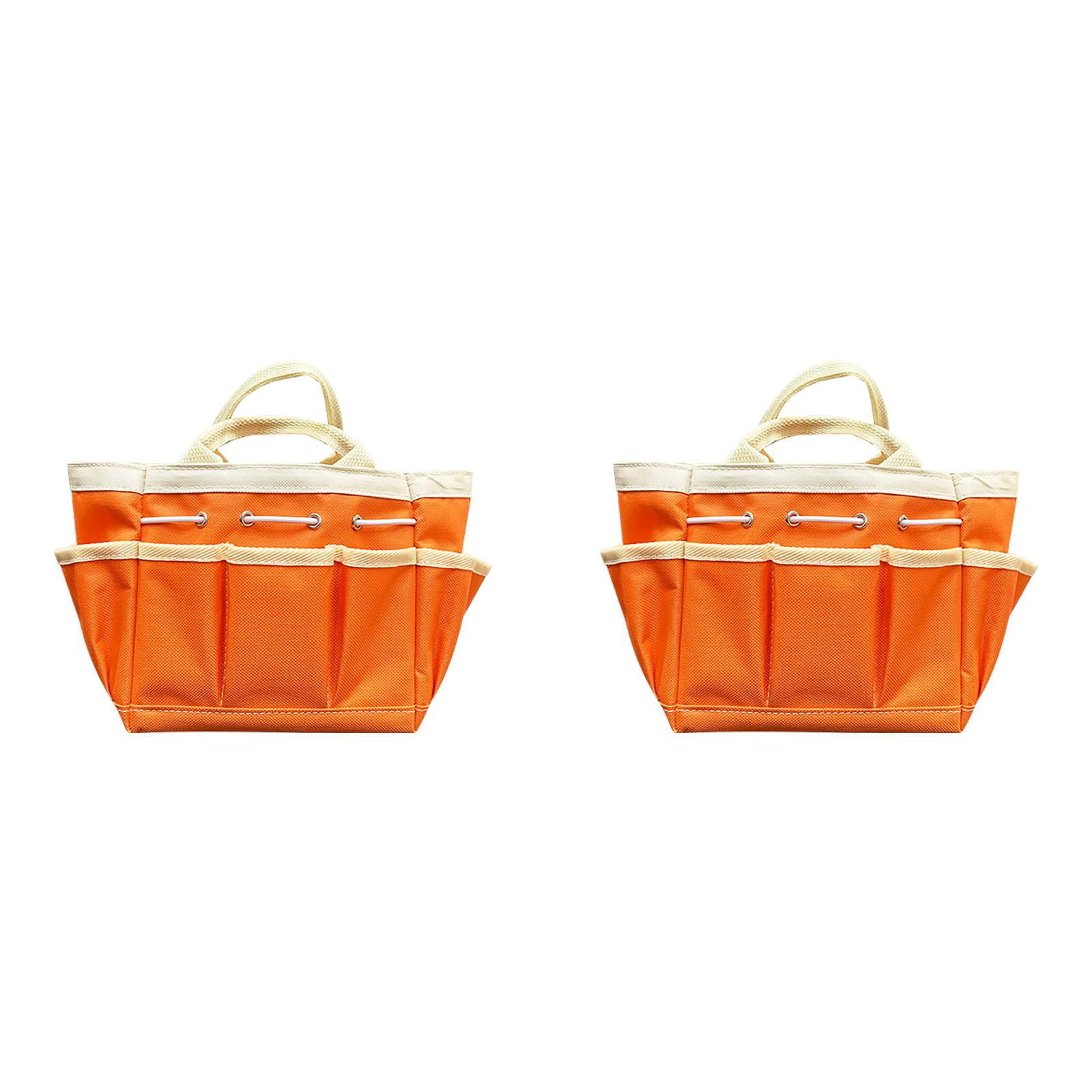Gardening Tote Bag with 8 Pockets - Oxford Garden Tool Organizer with ...