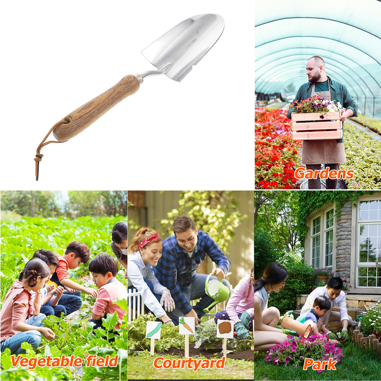 Gardening Trowel Small Hand Shovel Useful Vegetable Flower Planting ...