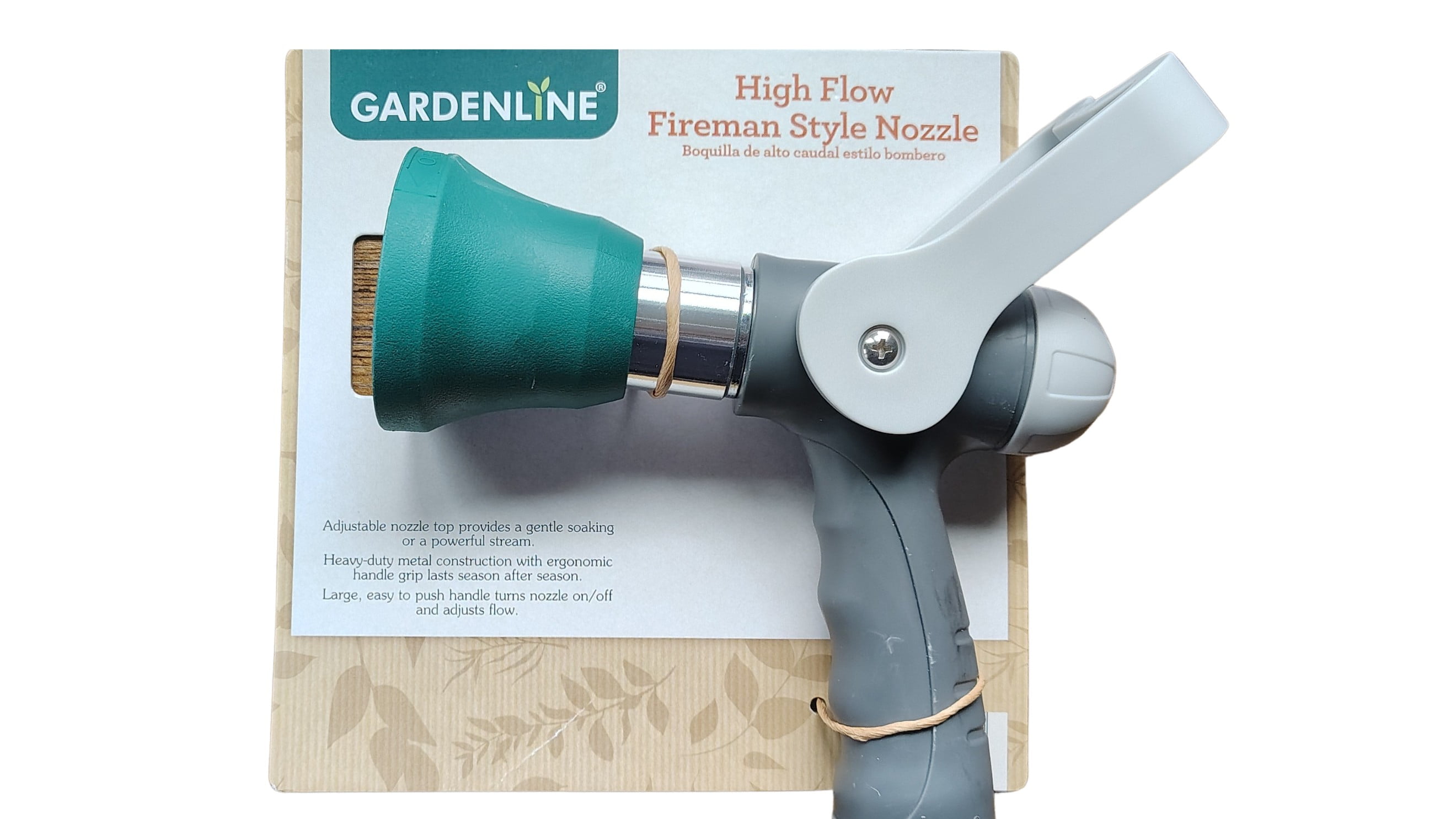 Gardenline High Flow Fireman Style Nozzle - Walmart.com