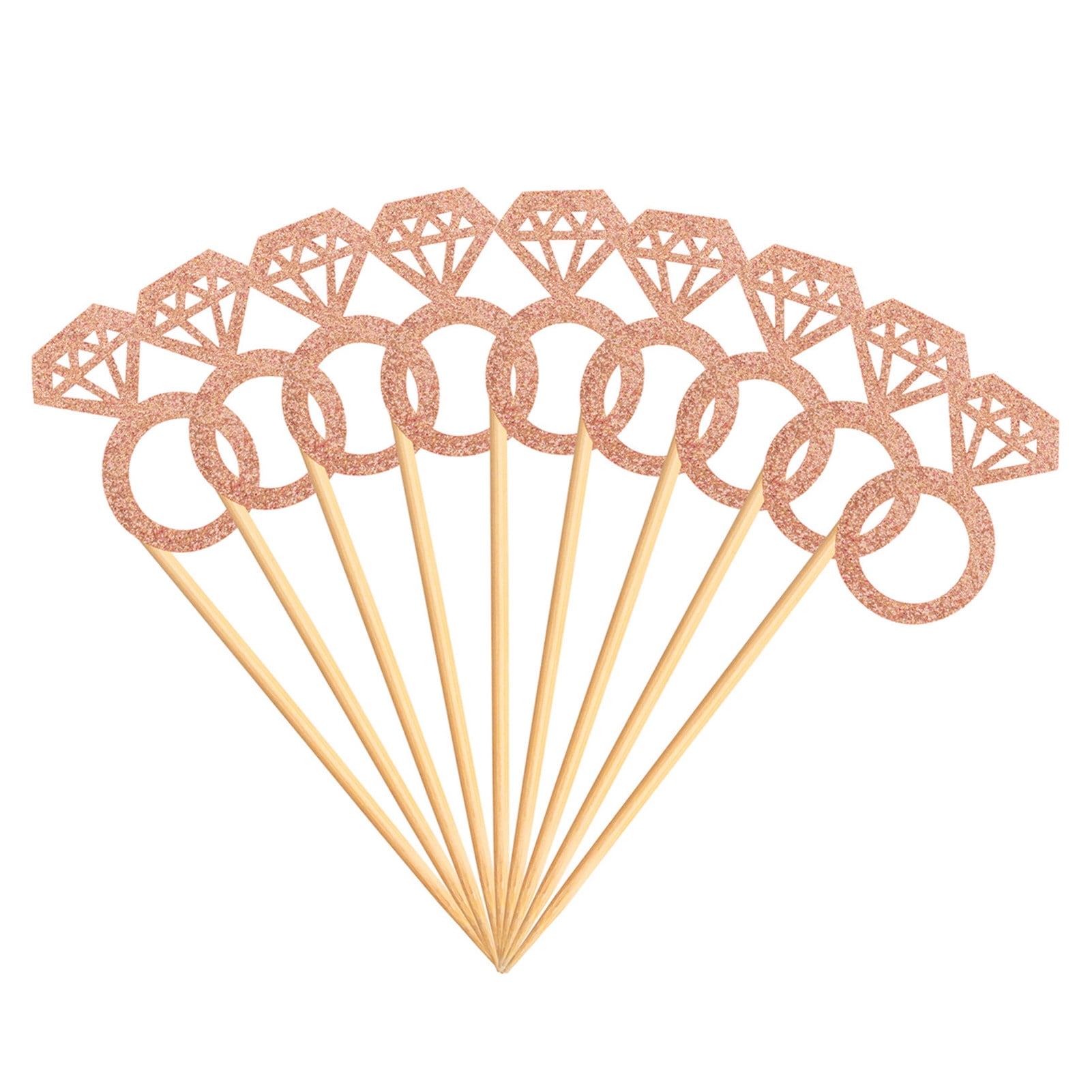 Gardenne Bridal Shower Cake Toppers Bachelorette Party Cake Toppers ...