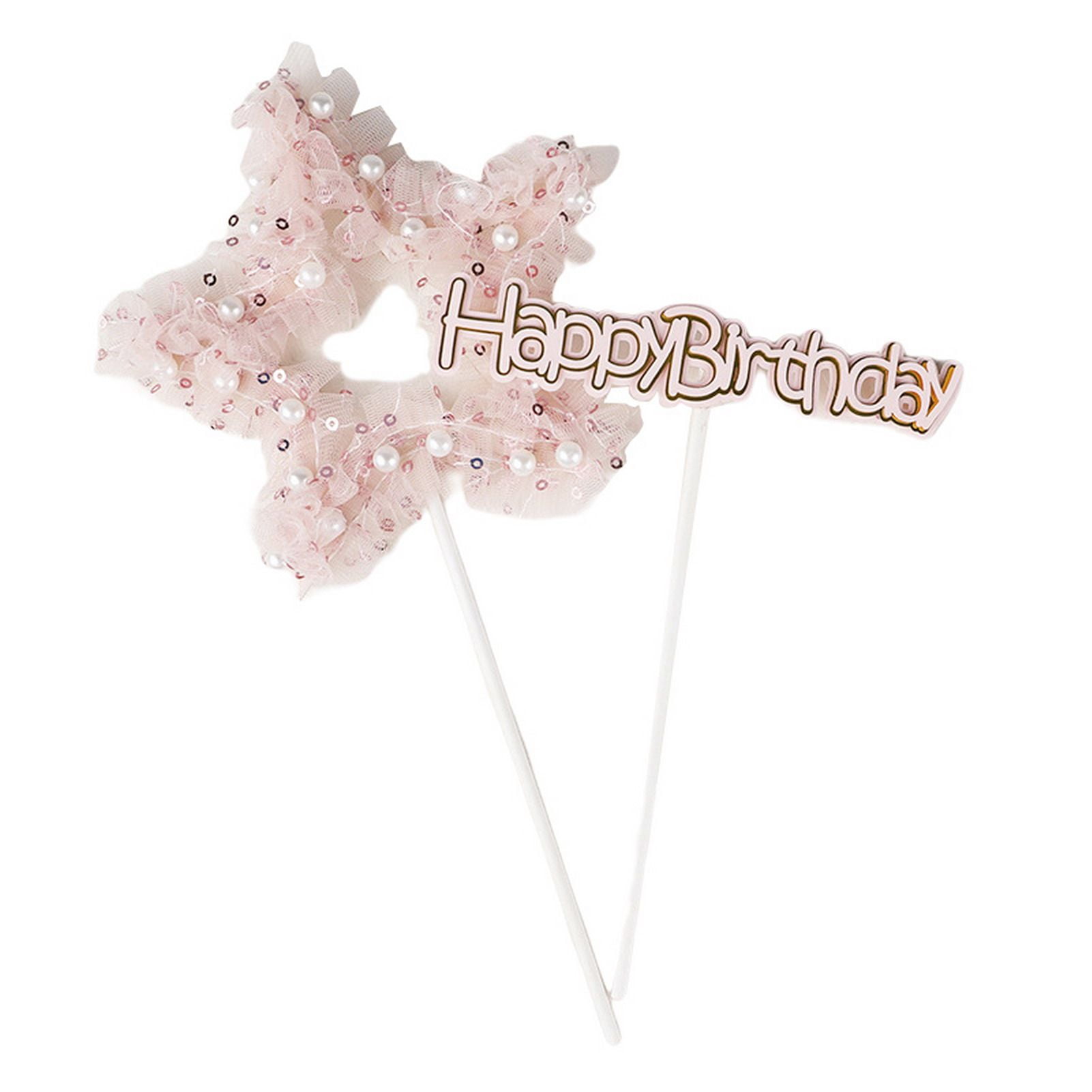 Gardenne Cake Topper Cake Insert Card Cake Card Sturdy Cake Topper Set ...