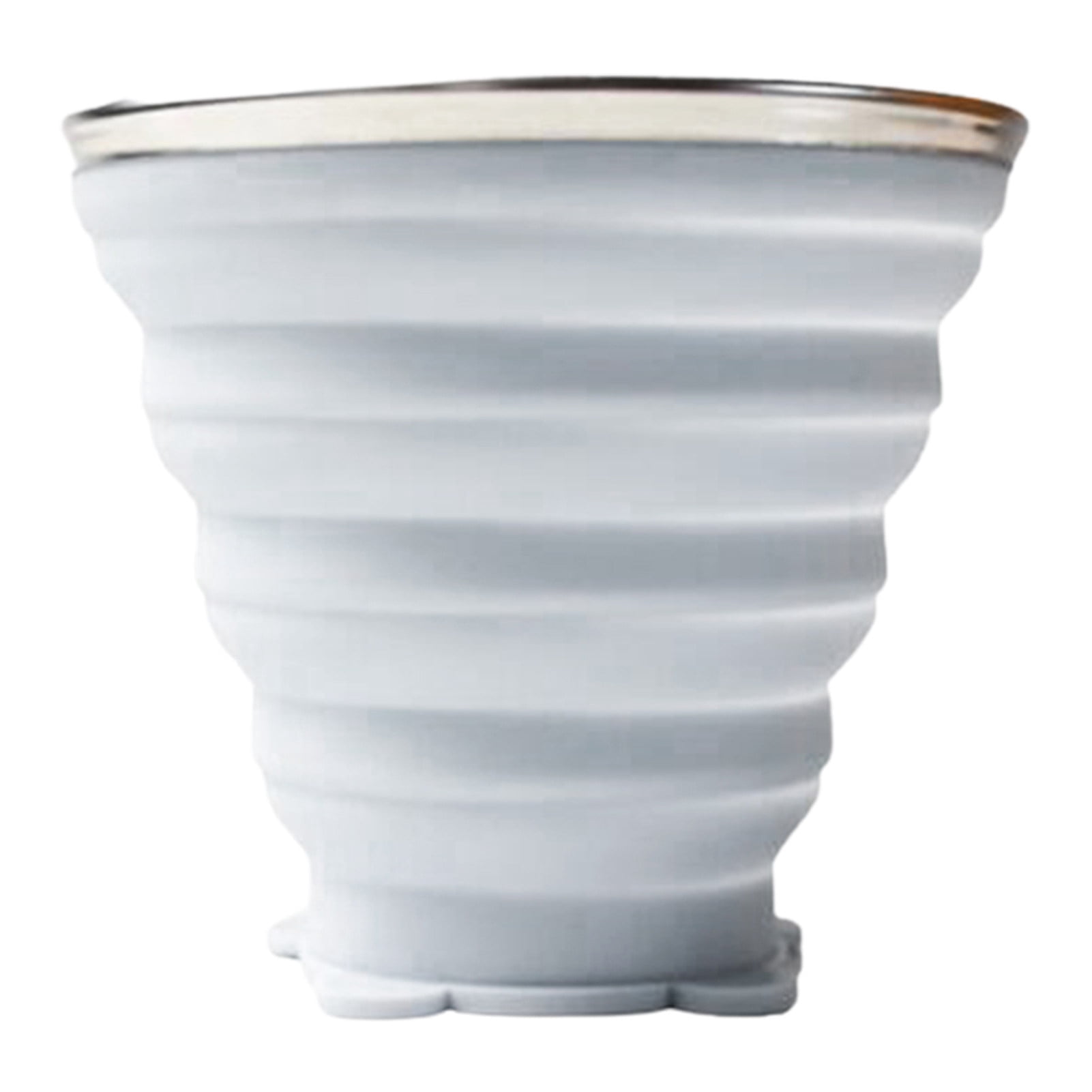 Gardenne Collapsible Water Cup Stainless Steel Edge Mug Collapsible ...
